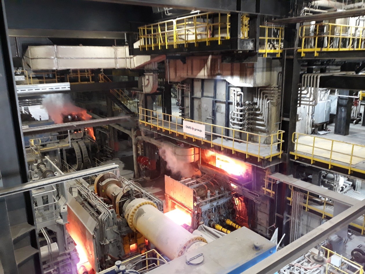 Continuous casting plant for round blooms - bbr Bänder Bleche Rohre